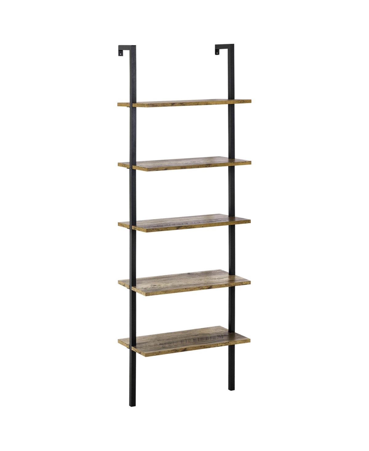 Click here for Homcom Industrial Wall Mounted Ladder 5-Tier Books... prices
