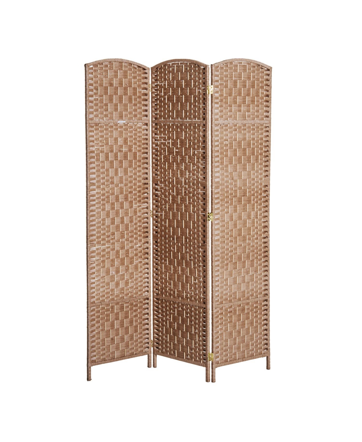 Click here for Homcom 3 Panel Resin Wicker Folding Room Divider P... prices
