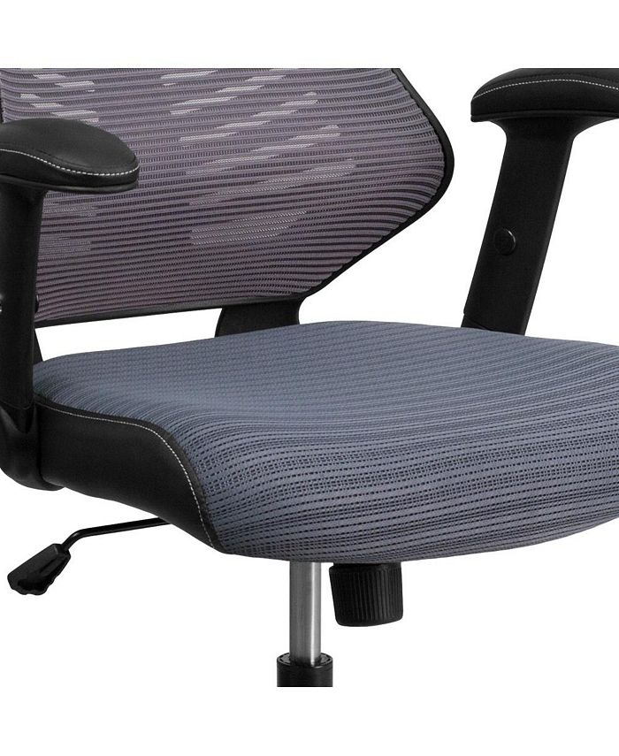 EMMA+OLIVER High Back Designer Mesh Executive Ergonomic Office Chair W ...