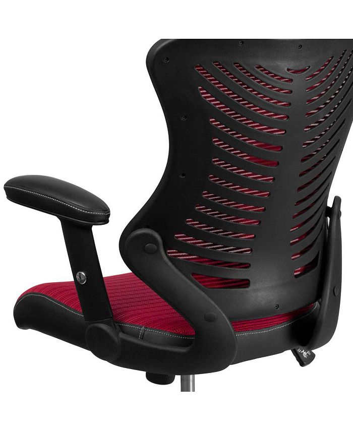 EMMA+OLIVER High Back Designer Mesh Executive Ergonomic Office Chair W ...