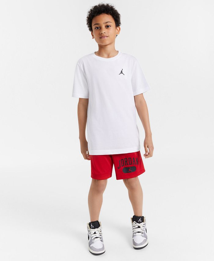 Jordan Big Boys Jumpman Air Embroidery T-Shirt - Macy's