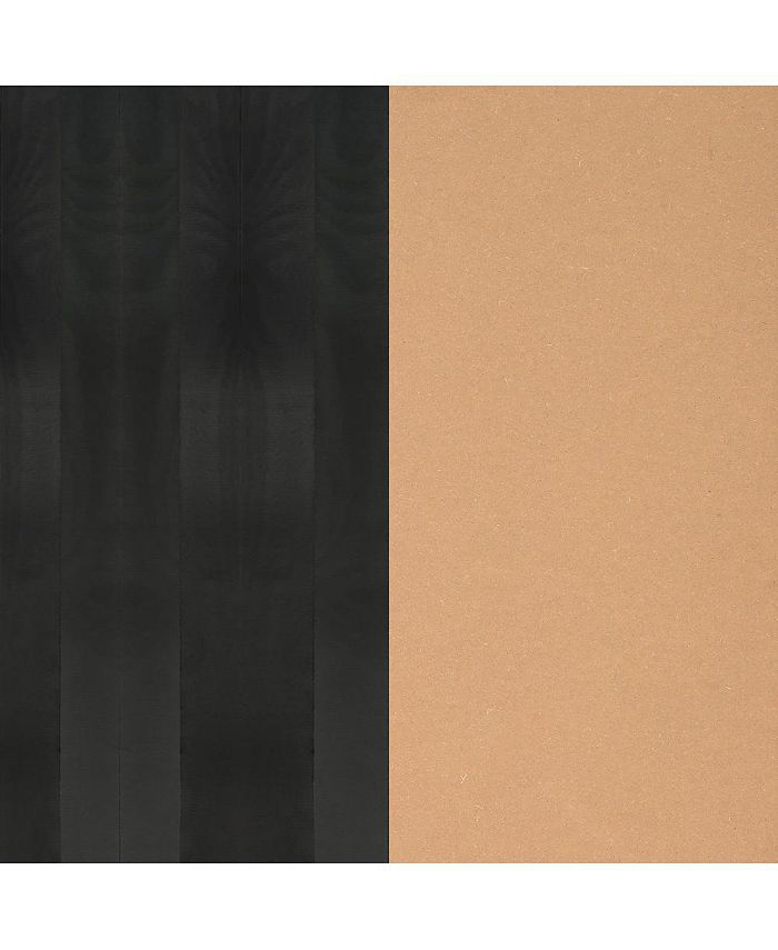 MERRICK LANE Clarey Linen Display Board With Wooden Frame And Push Pins ...