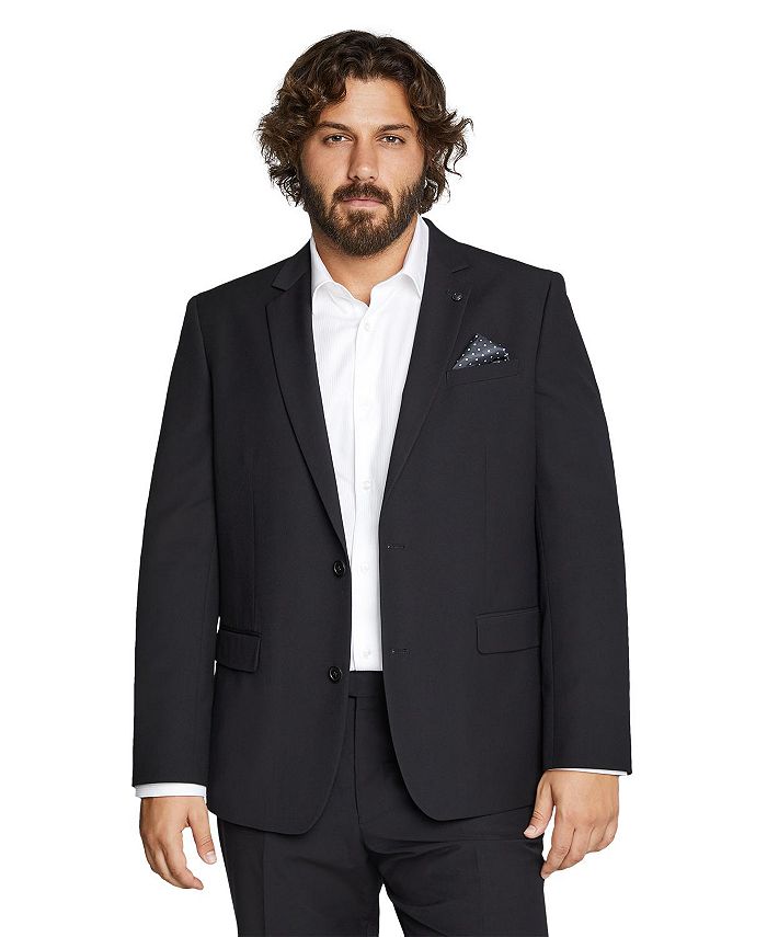 Johnny Bigg Big & Tall Raymond 2 Button Suit Jacket - Macy's