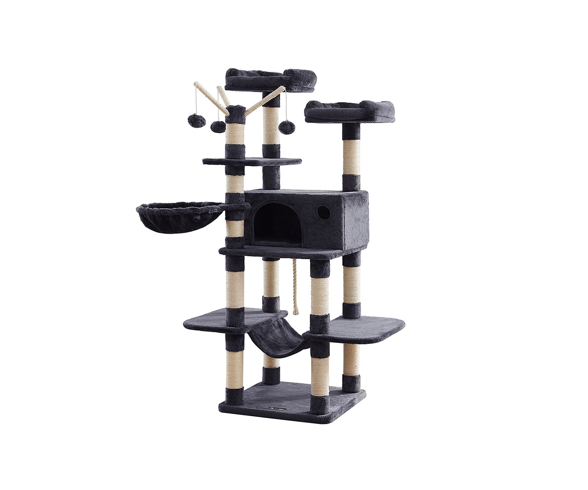 Click here for Slickblue Large Cat Tree  Cat Activity Center With... prices