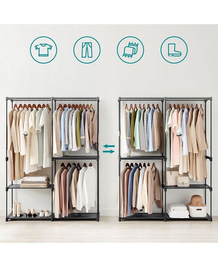 Slickblue Portable Clothes Rack Freestanding For Bedroom - Macy's