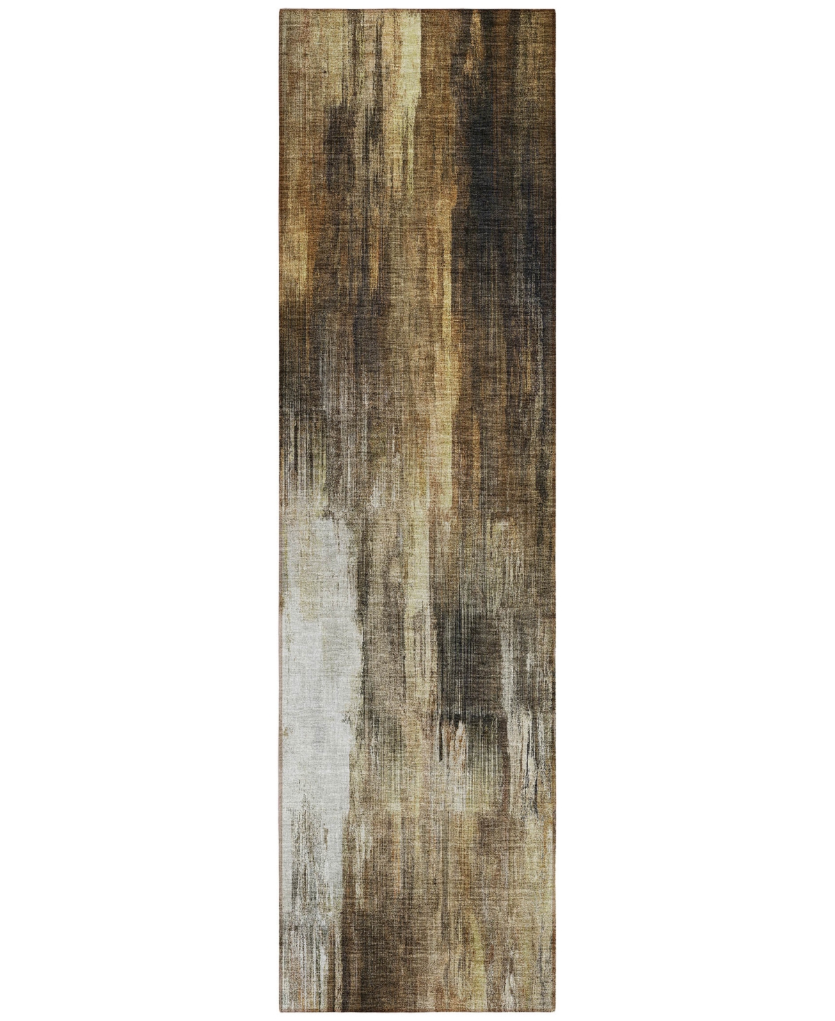Addison Chantille Machine Washable ACN567 23x76 Runner Area Rug - Chocolate