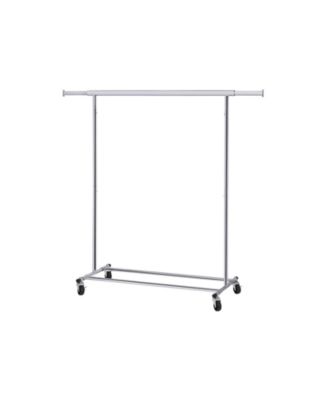 Slickblue Versatile Clothes Rack With Wheels, Extendable Hanging Rail ...