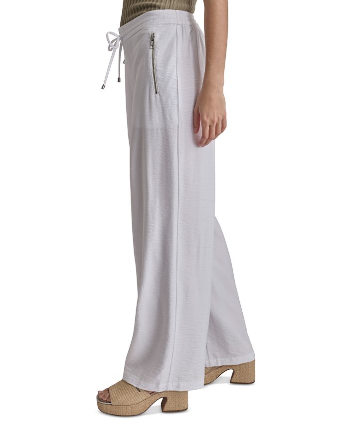 DKNY Women's Pull-On Drawstring Pants - Macy's