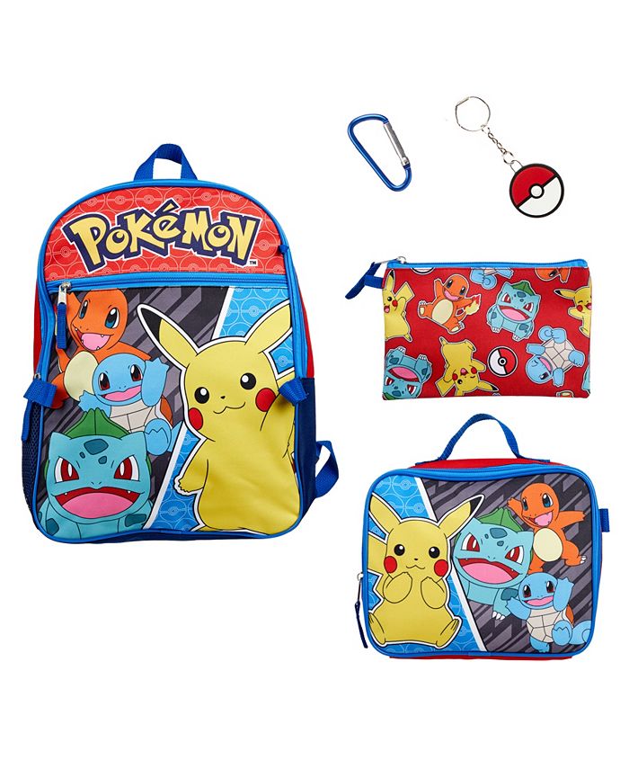 Pokemon Boy's 5 PC Backpack Set - Macy's