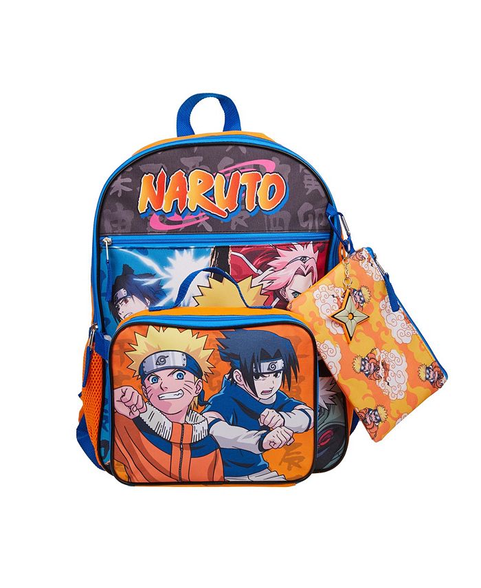 Naruto Boy's 5 PC Backpack Set - Macy's