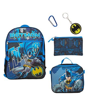 Batman Boy's 5 PC Backpack Set - Macy's