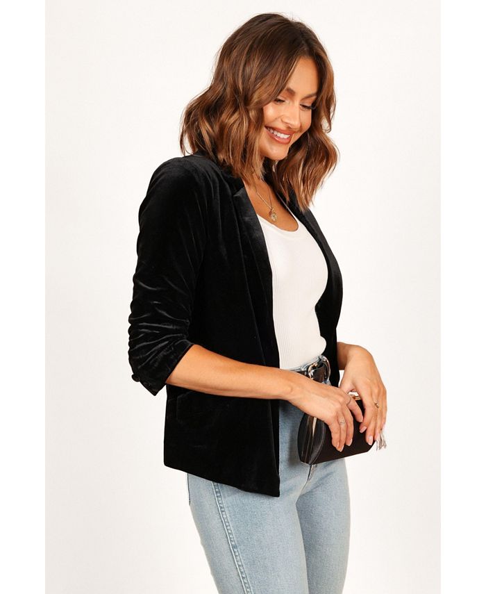 Petal and Pup Women's Vera Velvet Blazer - Macy's