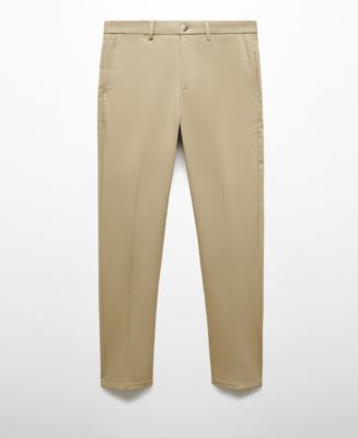 MANGO Men's Slim Fit Chino Trousers - Macy's