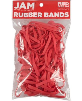 JAM Paper Durable Rubber Bands - Size 64 - Multi-Purpose Rubber bands ...
