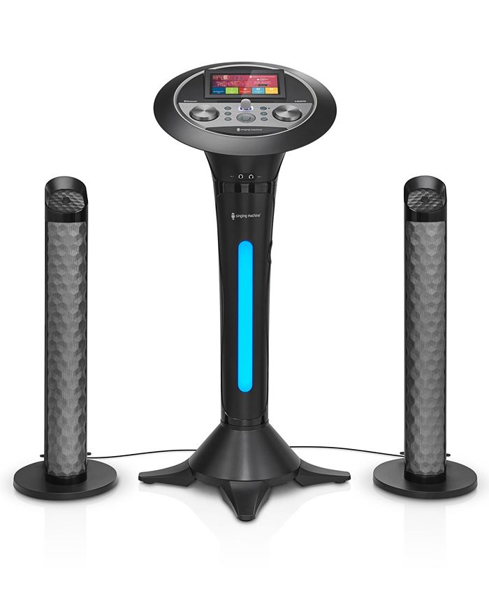Singing Machine Wi-Fi Karaoke Machine for Adults, Black - Karaoke ...