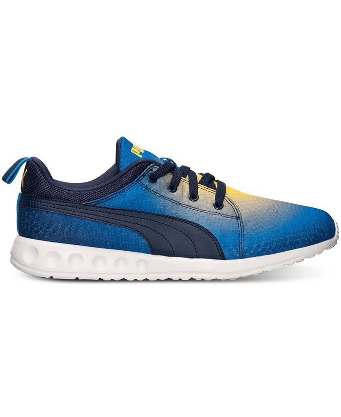 Puma Men's Carson Runner Radial Fade Casual Sneakers from Finish Line ...