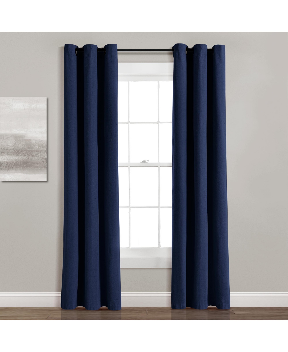 Click here for Lush Decor Insulated Grommet Blackout Linen Window... prices