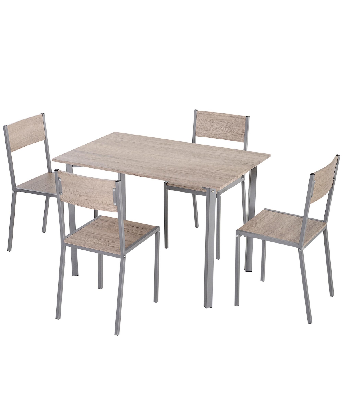 Click here for 5 Piece Compact Contemporary Dining Room Table wit... prices