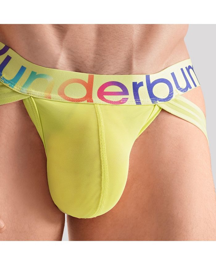 Rounderbum Men's TRANSPARENT PRIDE [DUAL TECH] Jockstrap - Macy's