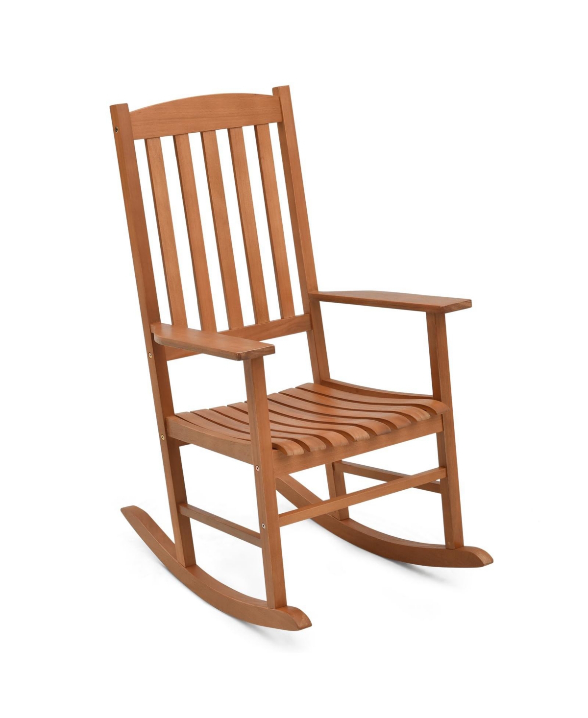 Click here for Sugift Eucalyptus Wood Rocker Chair with Stable an... prices