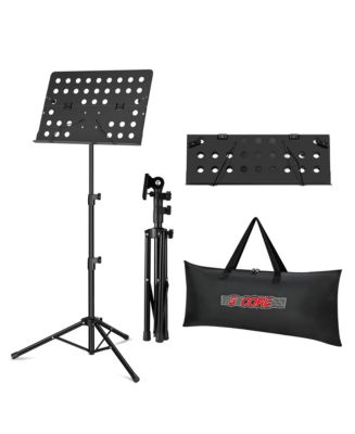 5 Core Sheet Music Stand • Heavy Duty Portable Foldable Music Note ...
