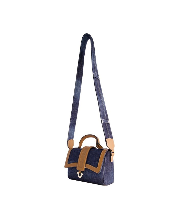 True Religion Mini Denim Satchel - Macy's