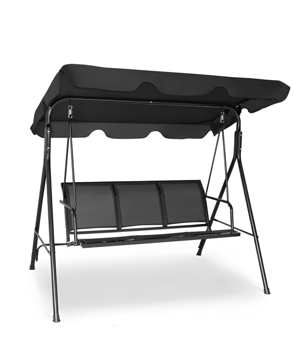 Click here for Sugift 3 Person Steel Frame Patio Swing with Polye... prices