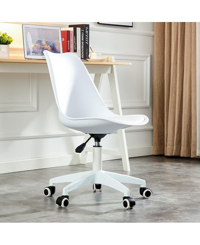 Simplie Fun Adjustable 360 Swivel Desk Chair with Wheels - Macy's