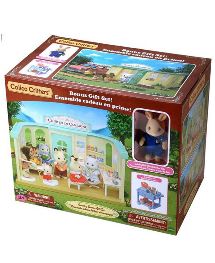 Calico Critters Calico Critter Country Doctor Gift Set CC2086 - Macy's