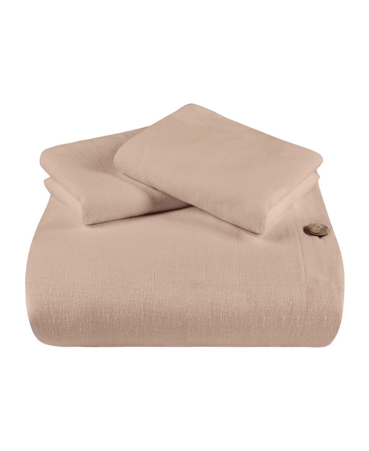 Click here for Superior Cotton Linen Blend Solid 3-Piece Duvet Co... prices