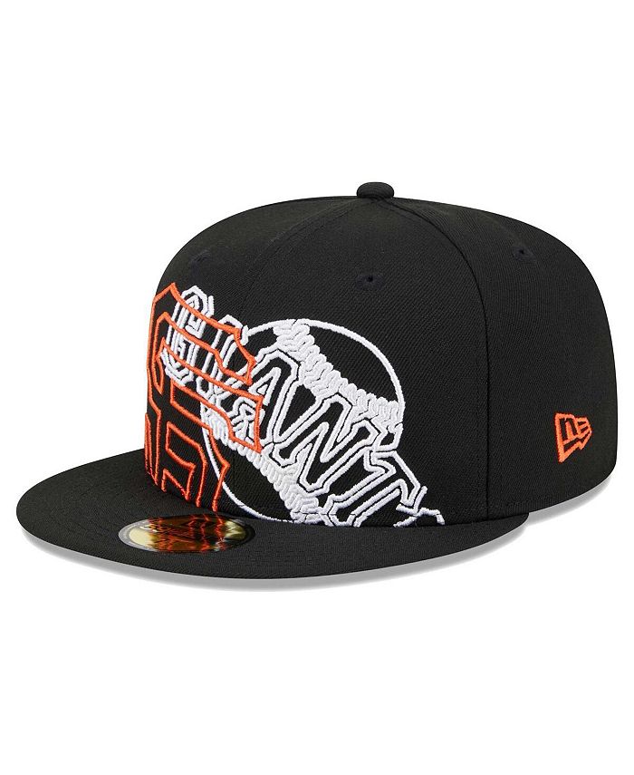 New Era Men's Black San Francisco Giants Game Day Overlap 59FIFTY ...
