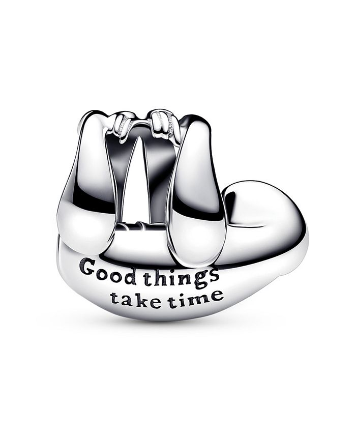 Pandora Sterling Silver Hanging Sloth Charm - Macy's