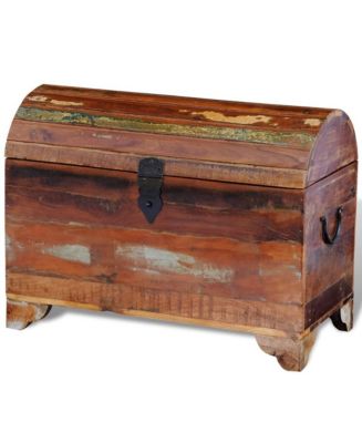 vidaXL Reclaimed Storage Chest Solid Wood - Macy's