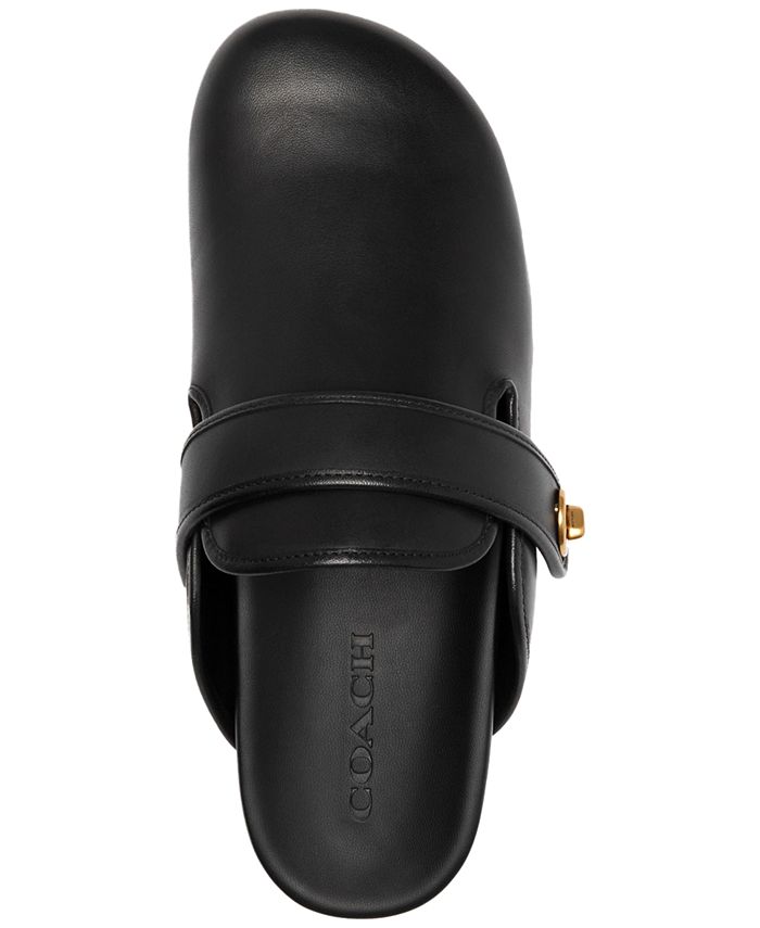 COACH Women's Blake Turnbuckle Clog Flats - Macy's