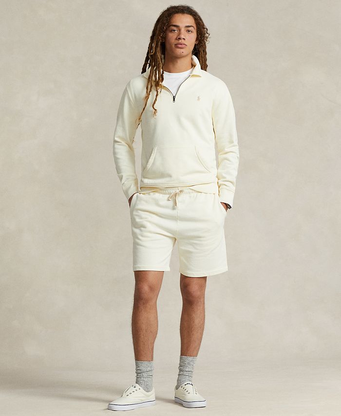 Polo Ralph Lauren Men's Loopback Fleece Quarter-Zip Sweatshirt - Macy's