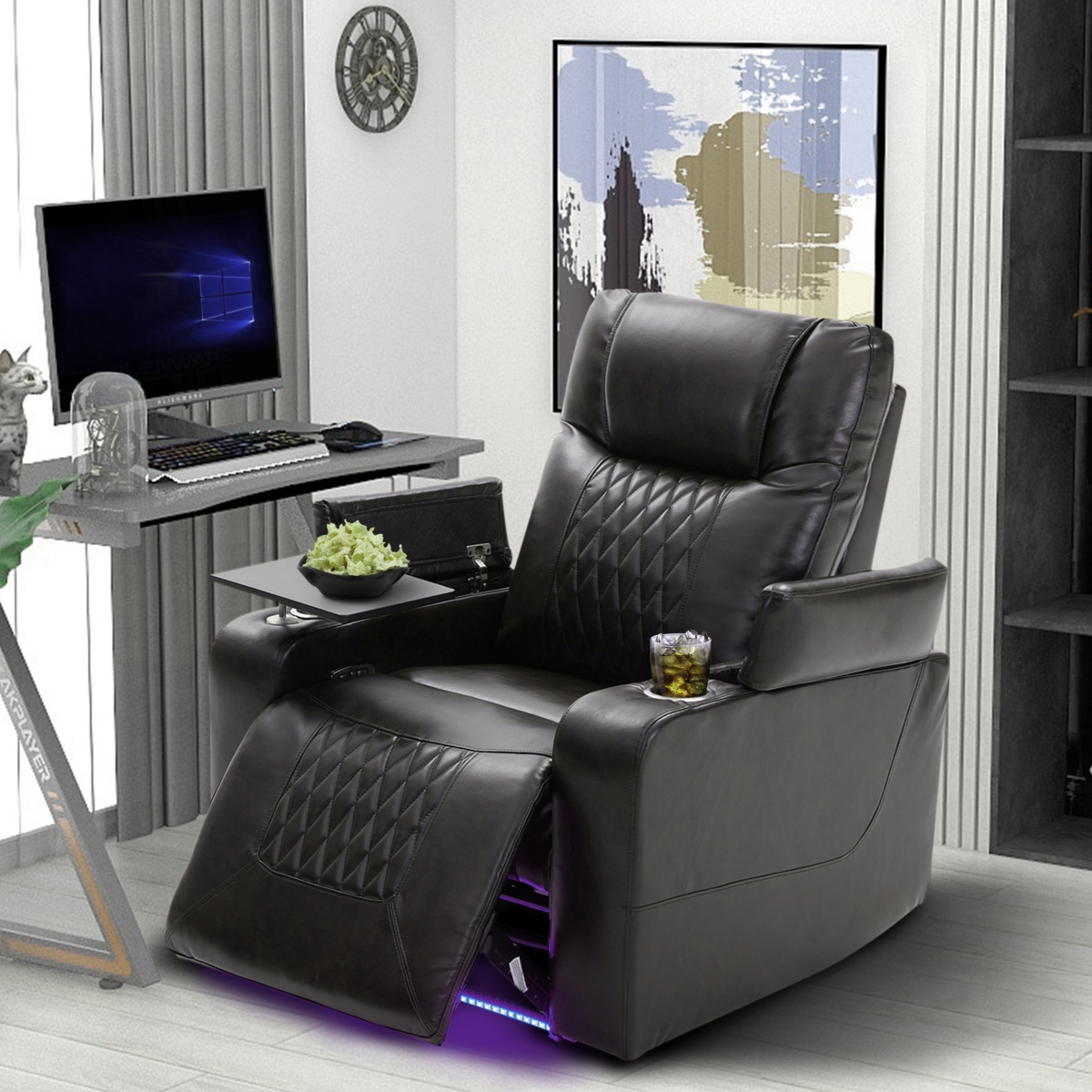 Click here for Streamdale Power Motion Recliner with Usb Charging... prices