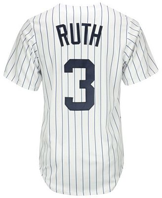 Majestic Babe Ruth New York Yankees Cooperstown Replica Jersey - Sports ...