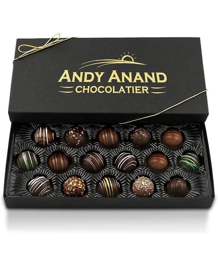 Andy Anand Chocolatier Andy Anand Dark Chocolate Truffles 24 Pcs Of ...