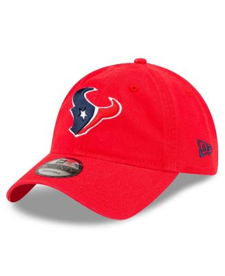 New Era Men's Red Houston Texans Core Classic 9TWENTY Adjustable Hat ...