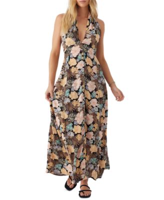 O'Neill Juniors' Jemma Halter Maxi Dress - Macy's