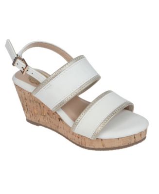 Vince Camuto Big Girl's Casual Wedge with Shimmer Detail Binding ...