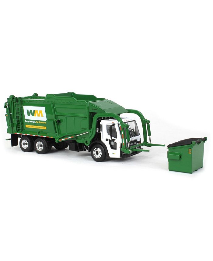 First Gear 1/64 Mack LR with McNeilus Meridian Front Loader & Dumpster ...