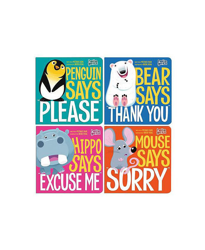 Capstone Press First Manners Board Books - Set of 4 - Macy's