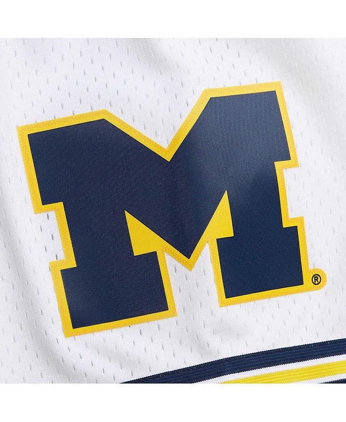 Mitchell & Ness Mitchell Ness Men's White Michigan Wolverines 1991/92 ...