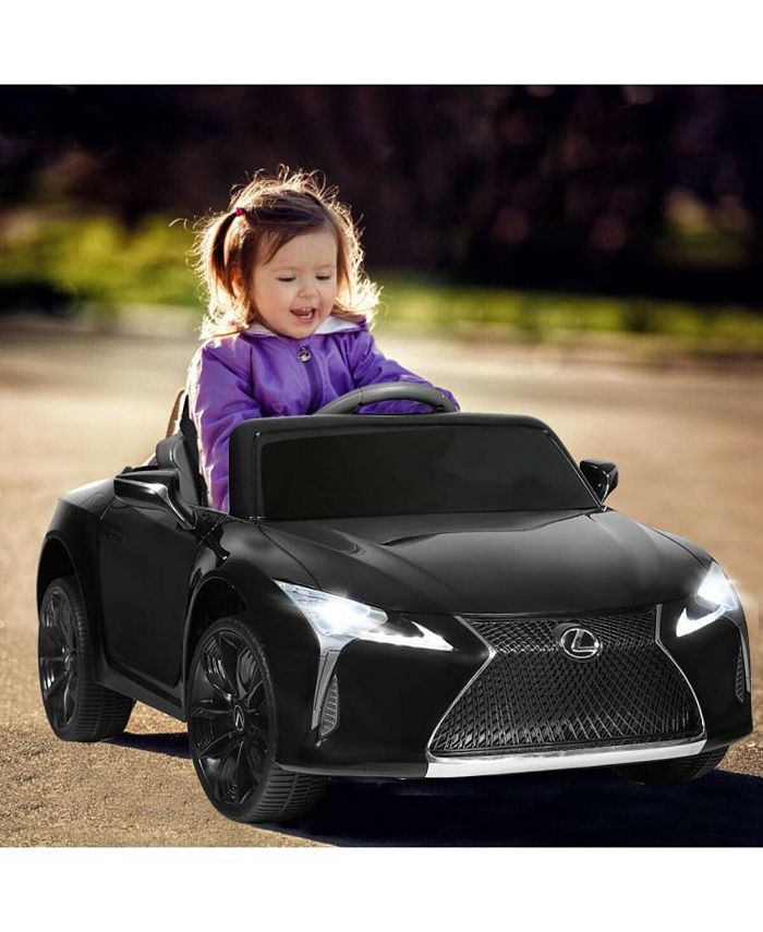Slickblue Kids Ride Lexus LC500 Licensed Remote Control Electric ...