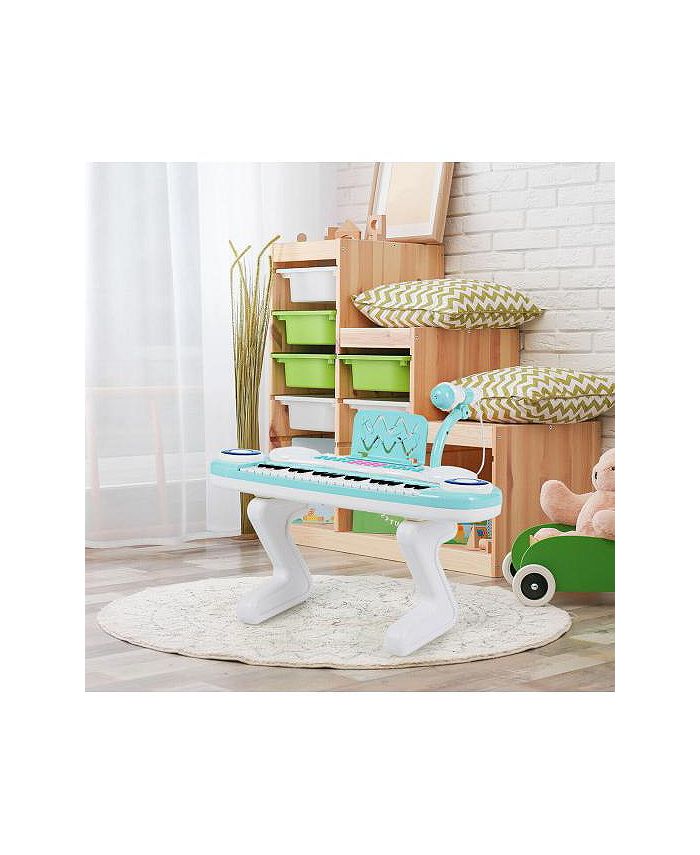 Slickblue 37-key Kids Toy Keyboard Piano with Microphone - Macy's
