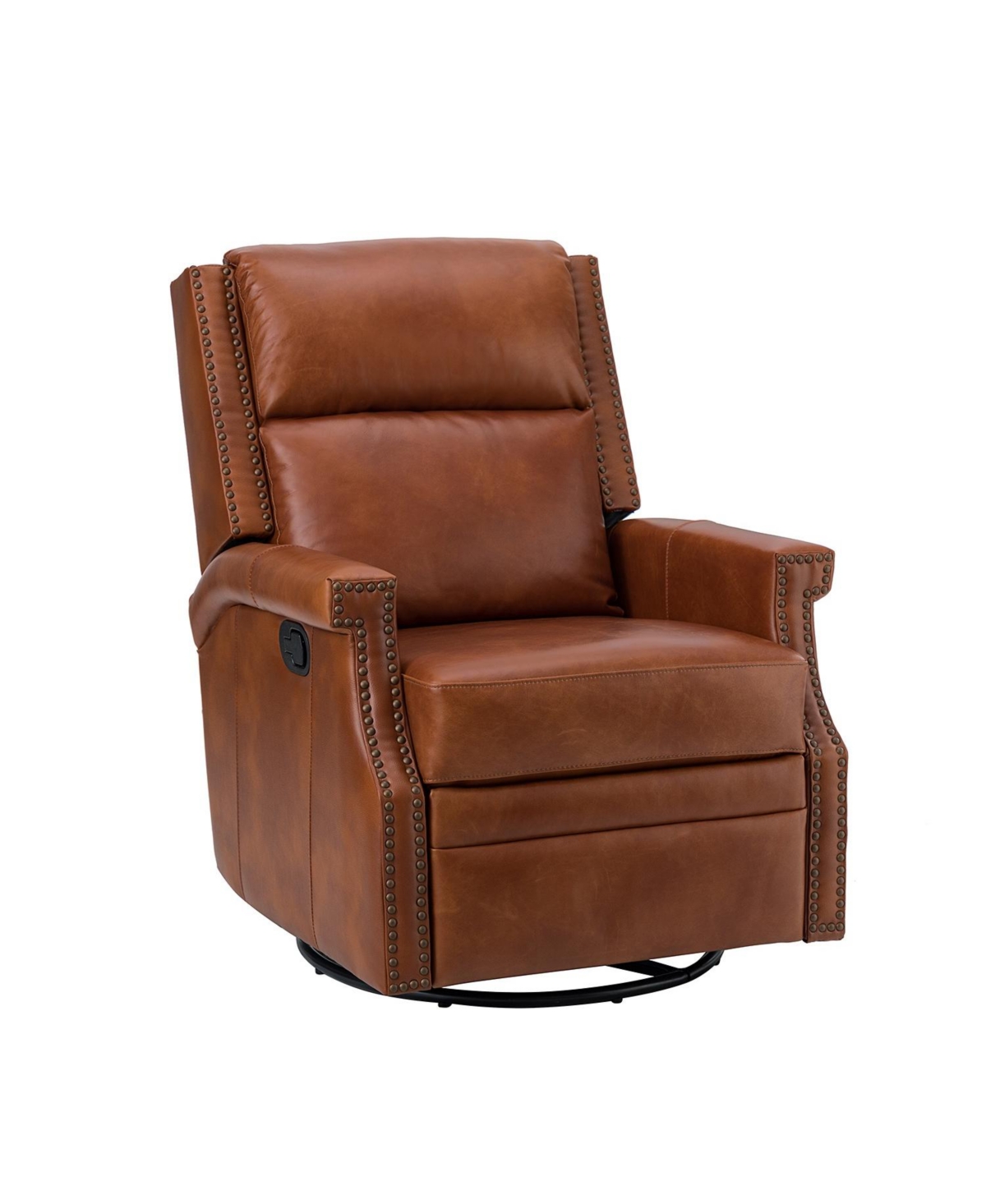 Click here for Anselm Transitional Recliner with Nailhead Trim -... prices