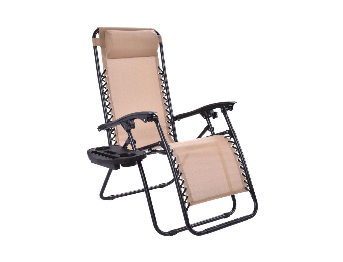 Click here for Slickblue Outdoor Folding Zero Gravity Reclining L... prices