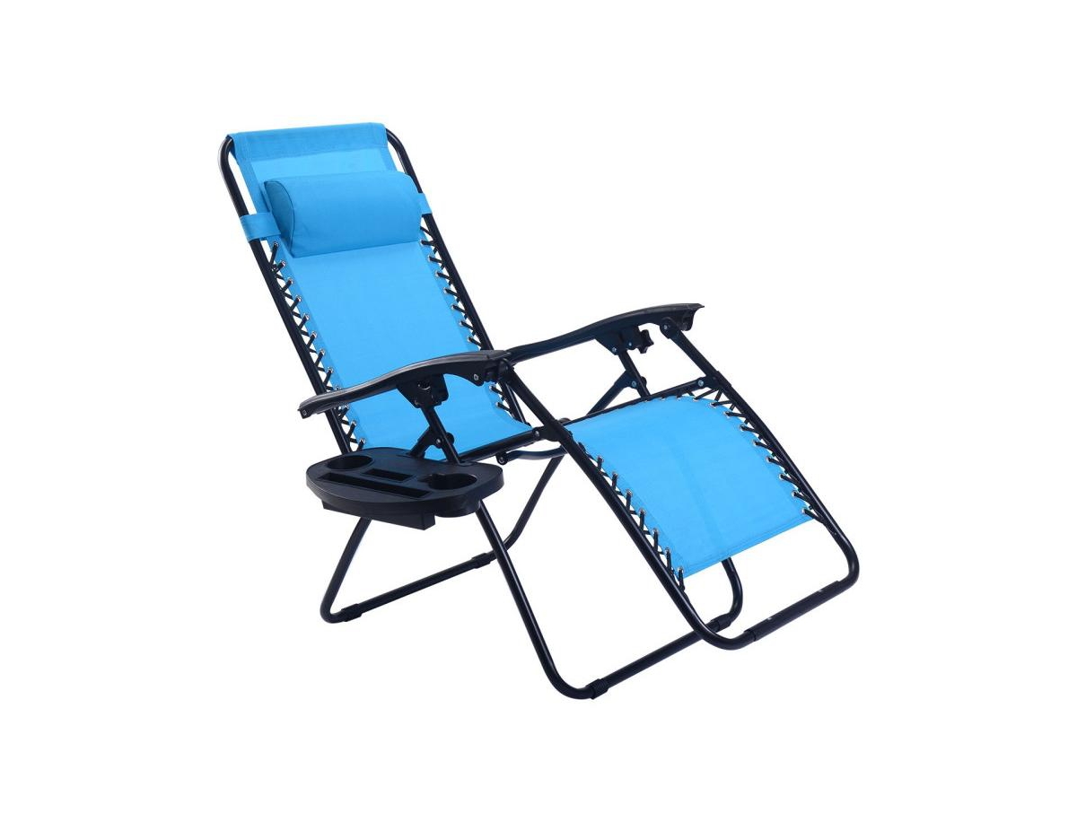 Click here for Slickblue Outdoor Folding Zero Gravity Reclining L... prices