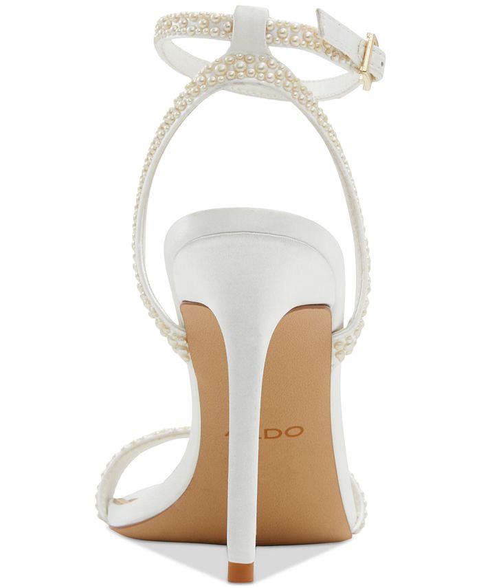ALDO Women's Perlea Two-Piece Imitation Pearl Dress Sandals - Macy's